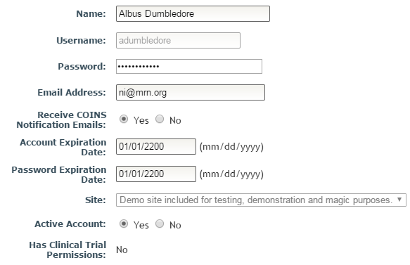 Users – Welcome to the COINS Support Center!