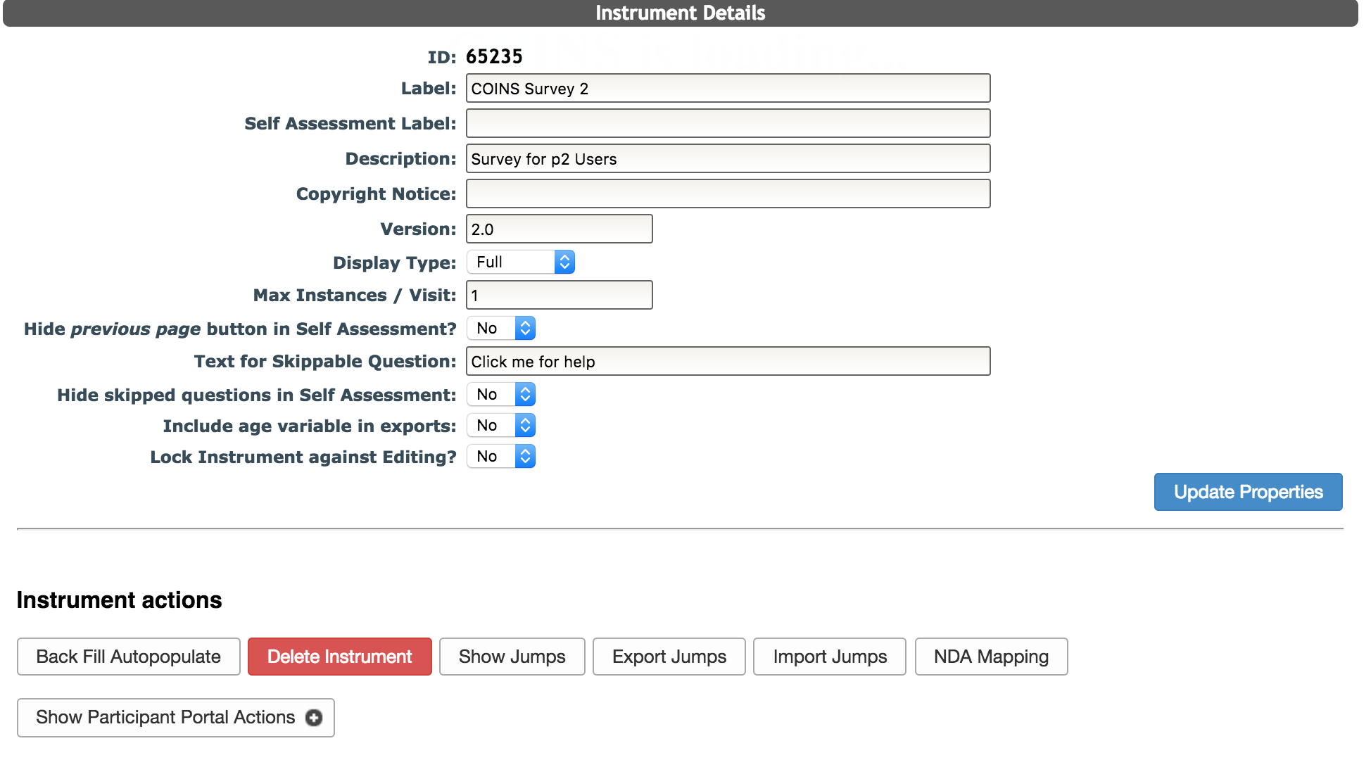 Auto Populated Responses – Welcome to the COINS Support Center!