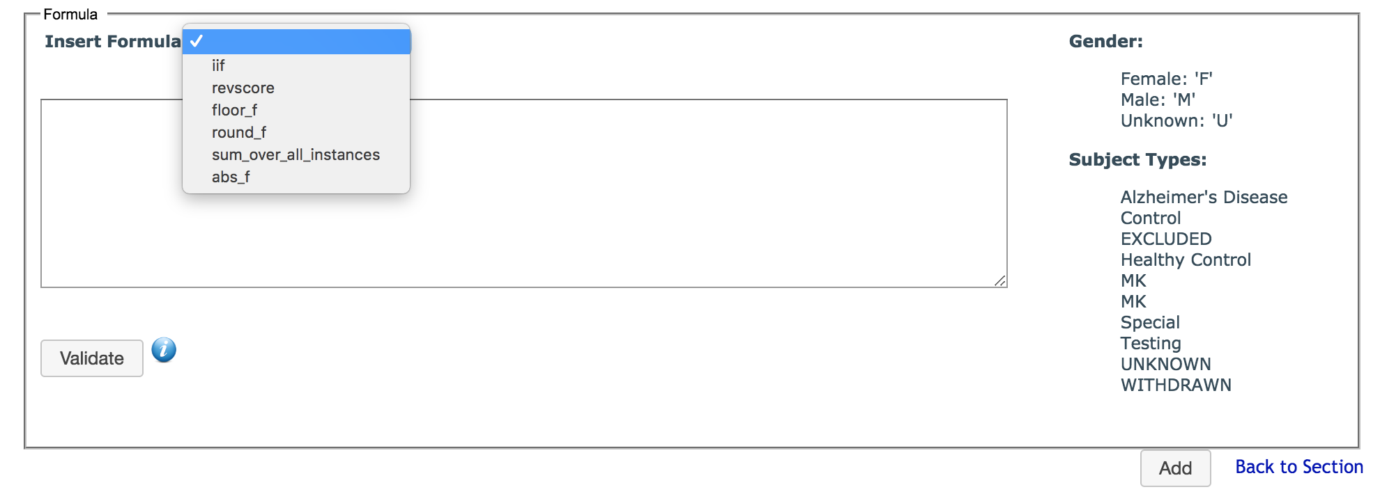 Question Types: Calculated Fields – Welcome to the COINS Support Center!