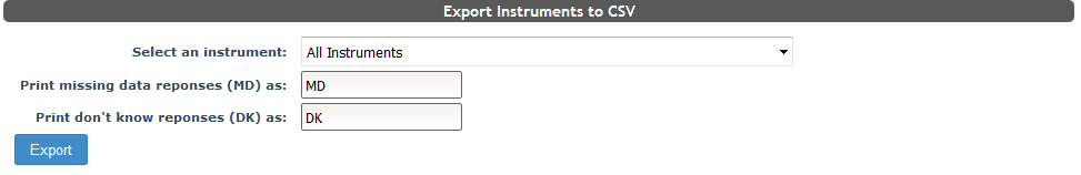 Export Instruments – Welcome to the COINS Support Center!