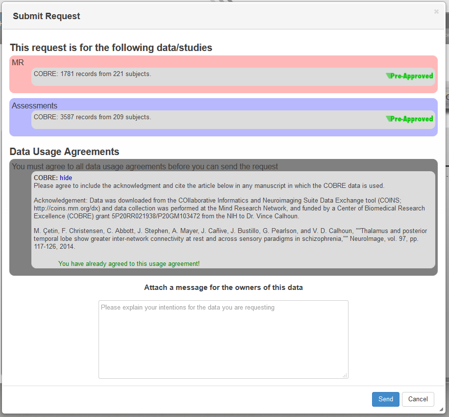 Browse Available Data – Welcome to the COINS Support Center!