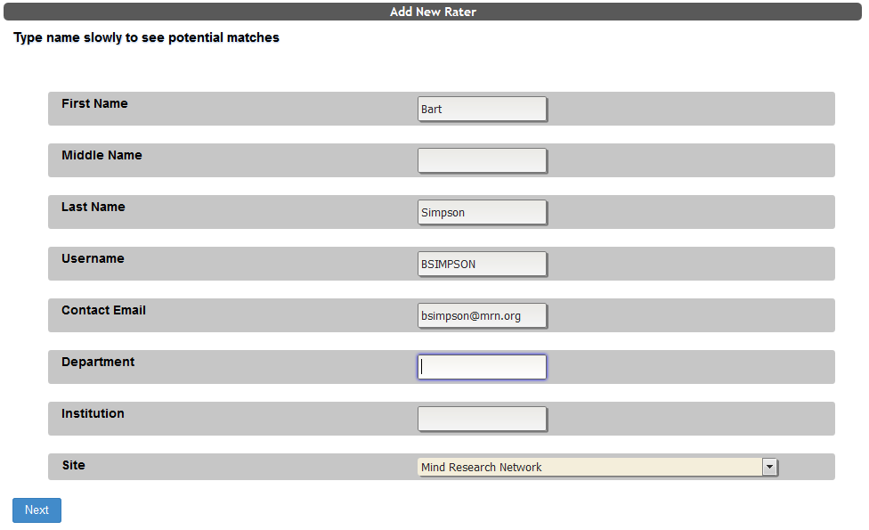Raters – Welcome to the COINS Support Center!