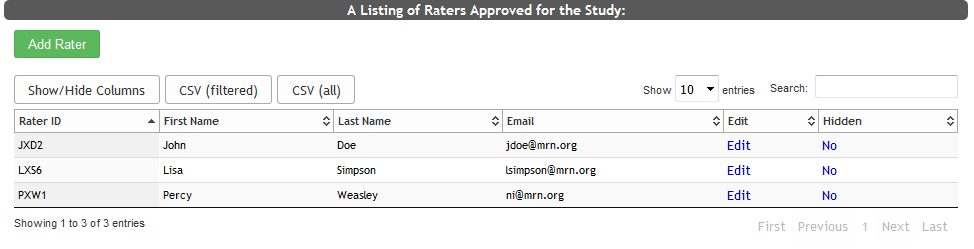 Raters – Welcome to the COINS Support Center!